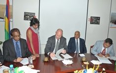 Signature of MoU in the field of aquaculture