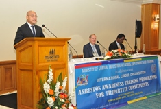 Tripartite Training to raise awareness on Asbestos at workplaces