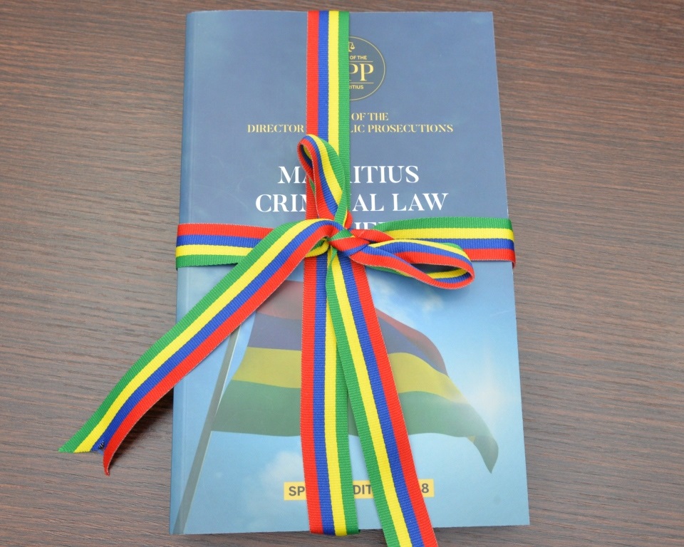 Third edition of Mauritius Criminal Law Review launched