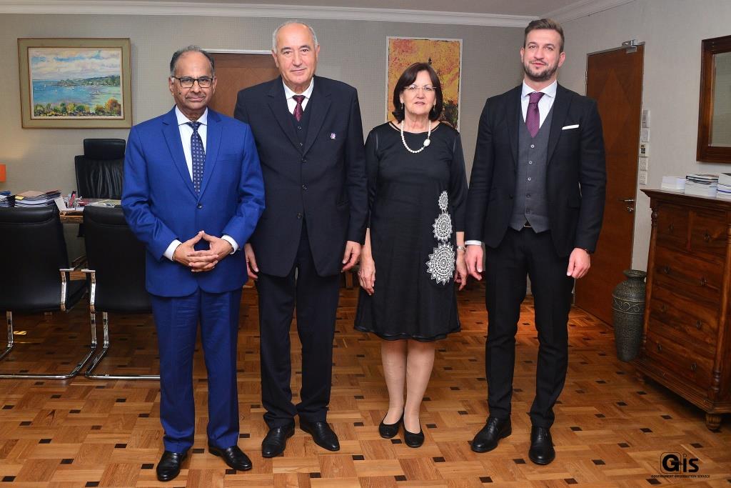 Croatian Ambassador calls on Minister Ganoo