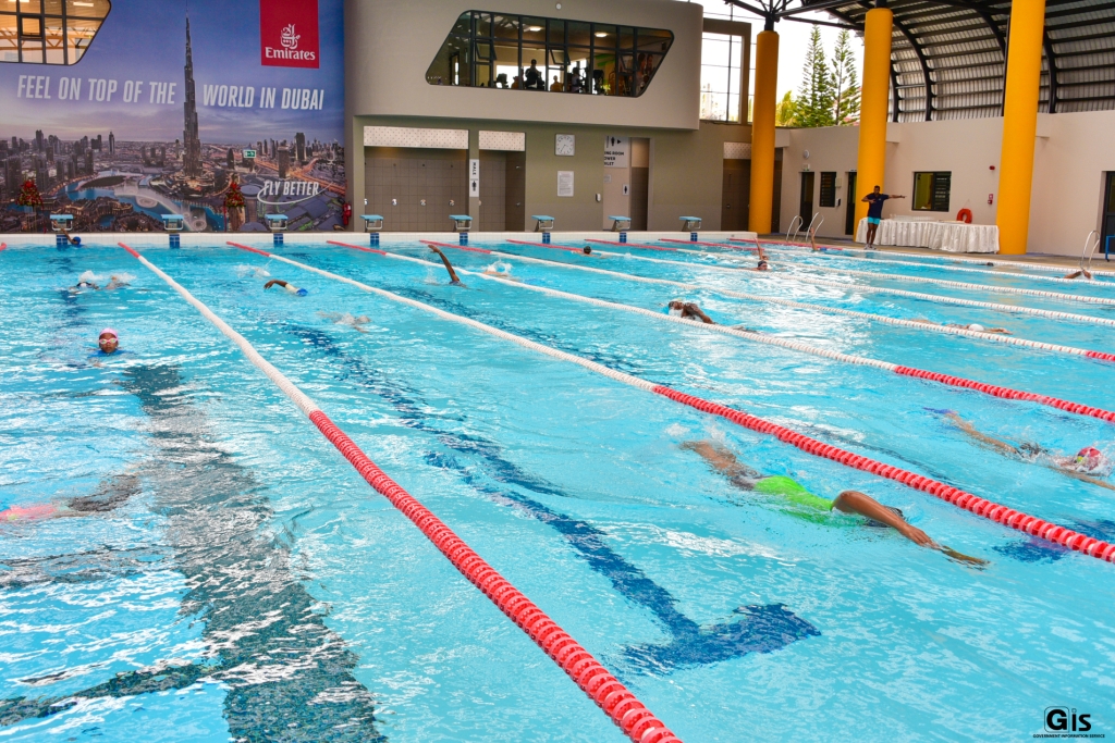 Prime Minister officially opens Emirates Swimming Pool and Sports Complex