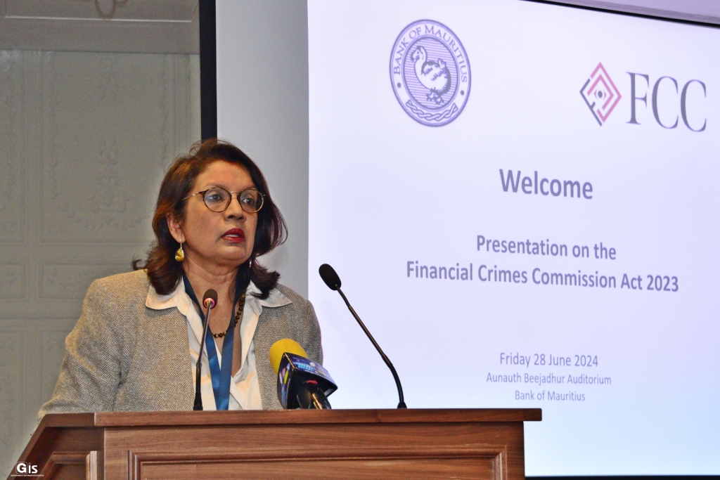 Bank of Mauritius hosts presentation on the Financial Crimes Commission ...