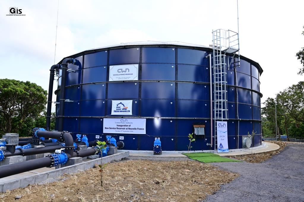 CWA sets up New Service Reservoir and Sub-office in Nouvelle France