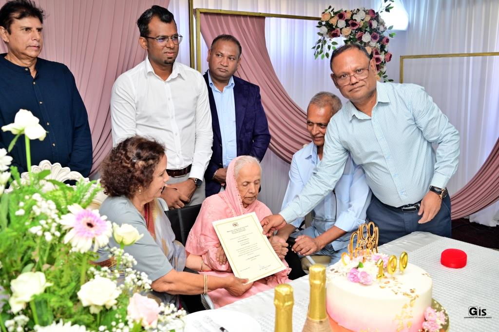 Centenarian milestone for Mrs Bidwantee Ruhee