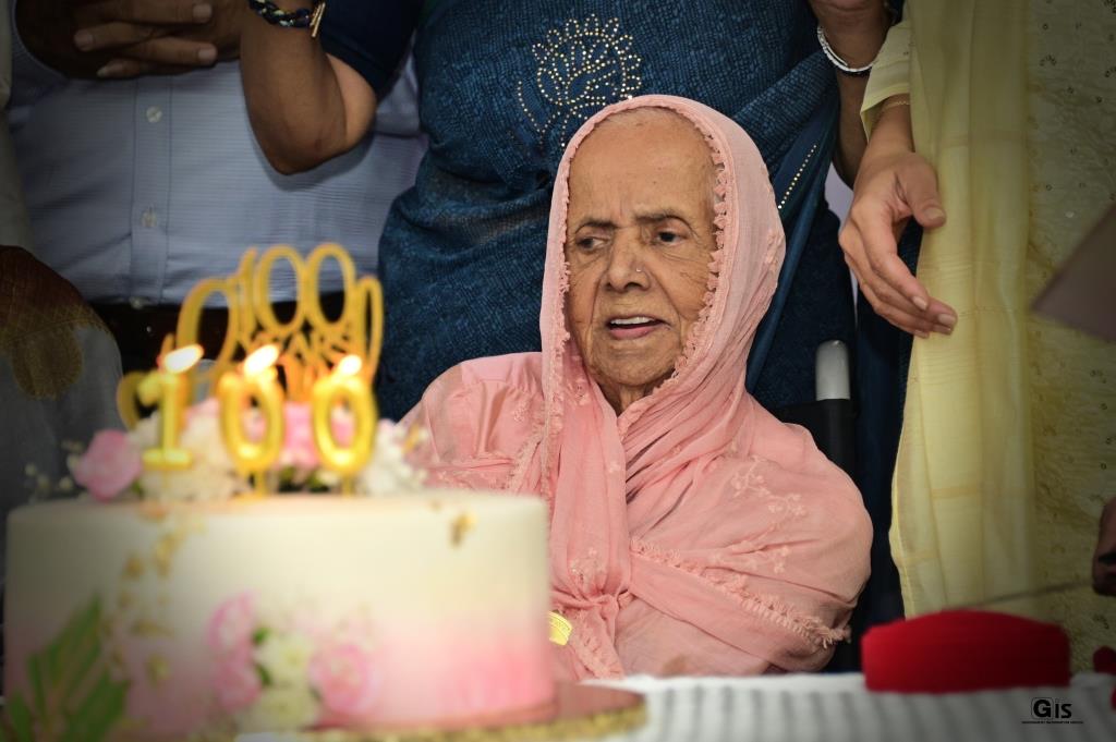 Centenarian milestone for Mrs Bidwantee Ruhee