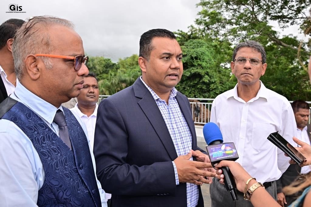 Constance Bridge along B117 Road at St Remi Road now operational