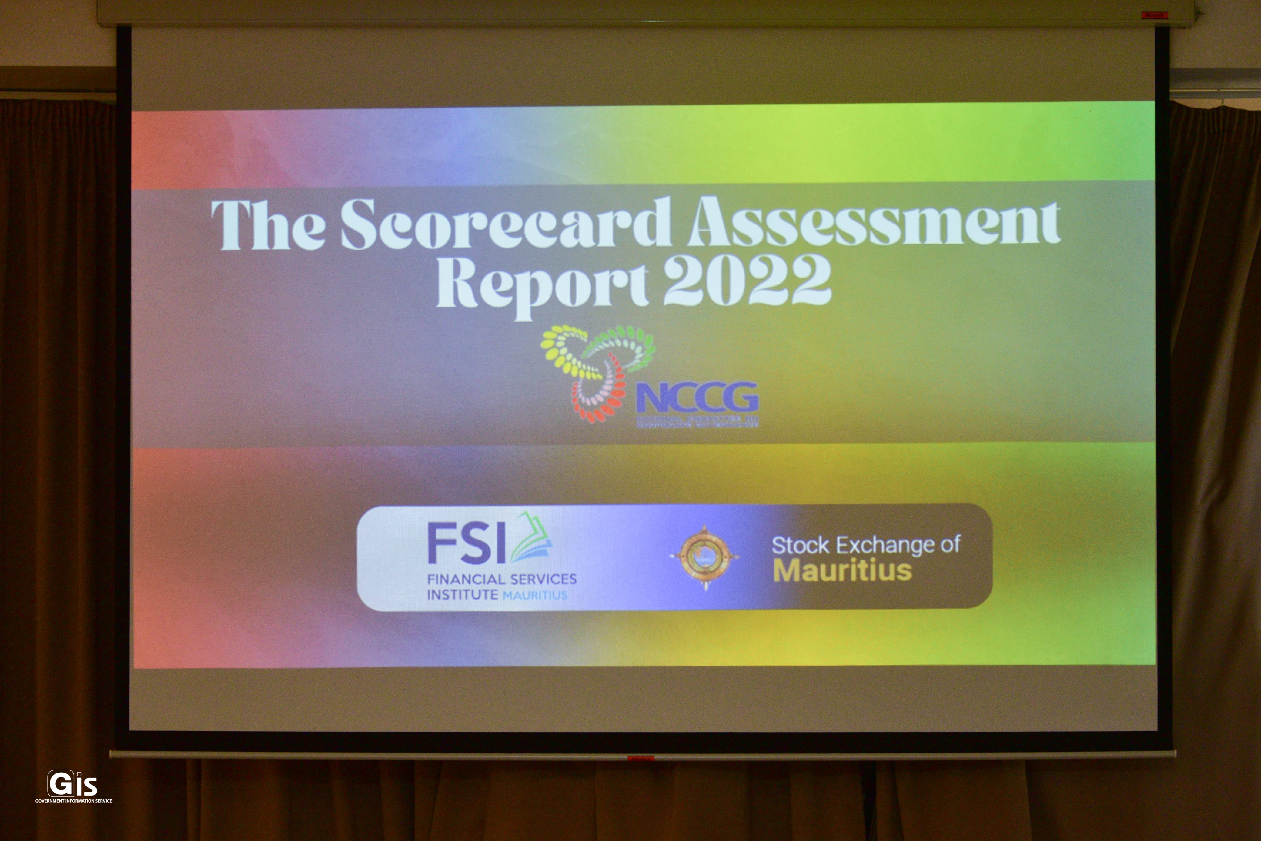 Corporate Governance: Awareness Session on Scorecard Assessment Report 2022