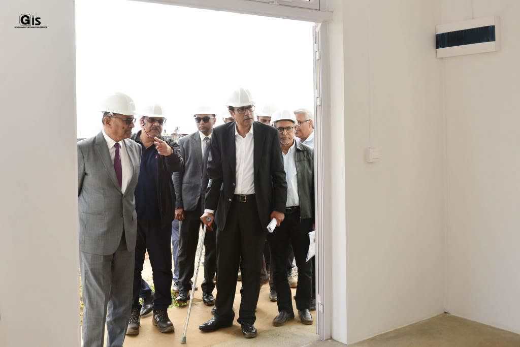 Deputy Prime Minister conducts on-site visit at NHDC's housing project in Bambous
