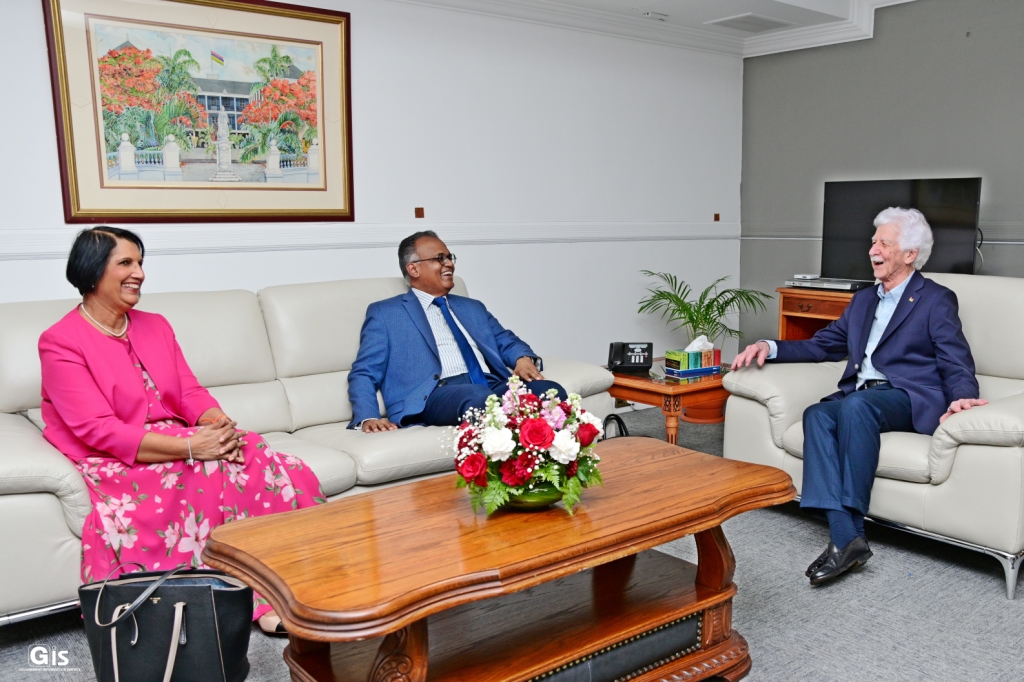Deputy Prime Minister meets newly appointed CEO of Financial Services Commission