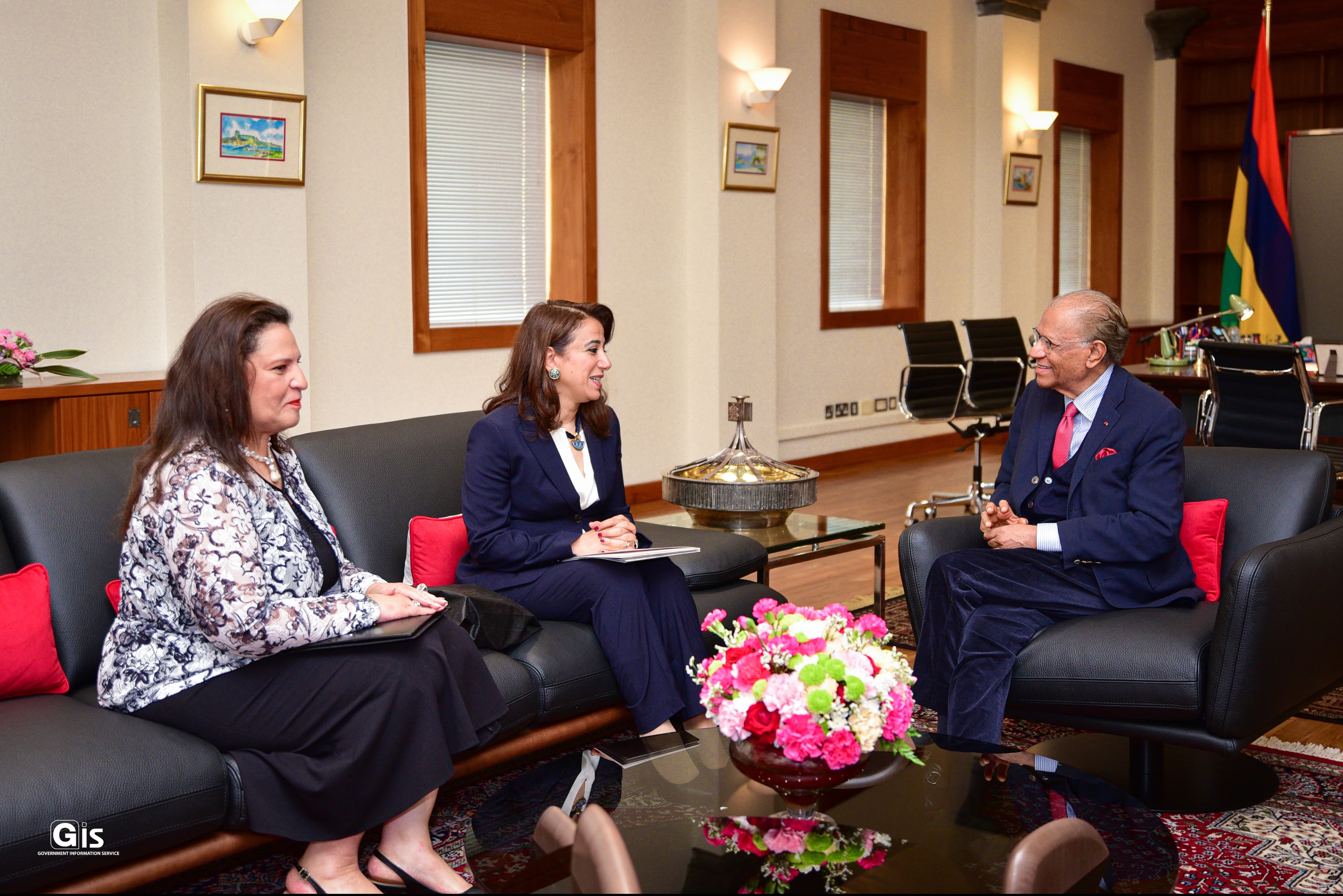 Dr Morsy presents her candidacy to PM Ramgoolam for post of Deputy Chairperson of the African ...