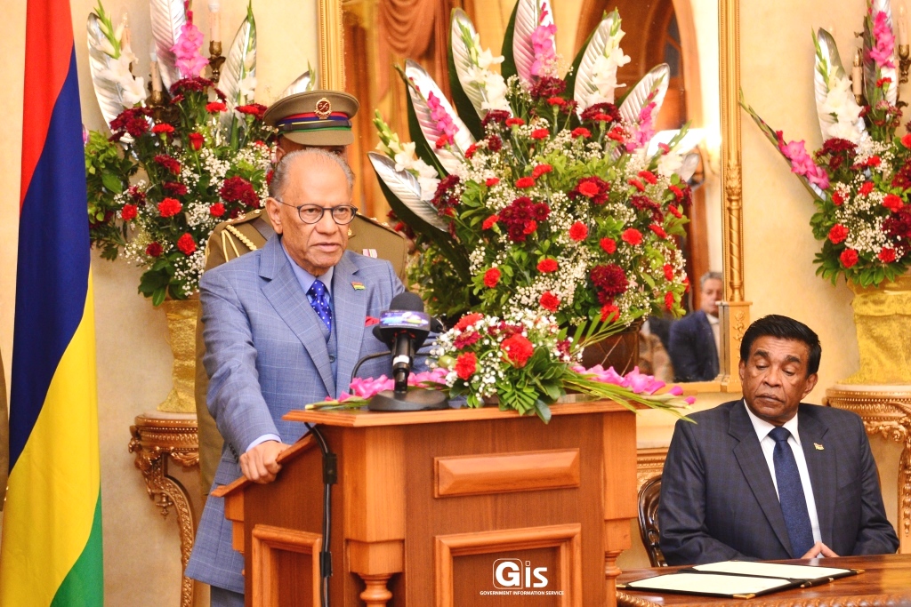 Dr Navinchandra Ramgoolam sworn in as Prime Minister of the Republic of ...