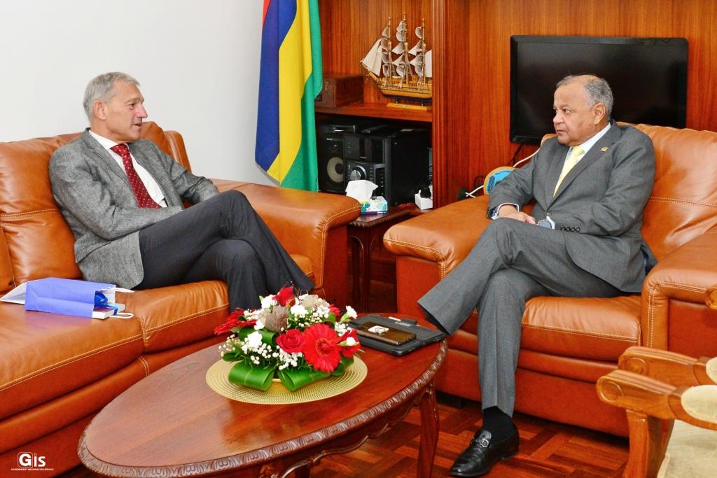 EU Ambassador pays farewell call on Vice-President of the Republic of ...