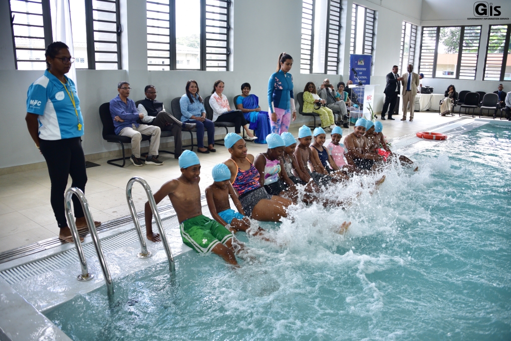 First ‘bassin d’apprentissage’ inaugurated at Plaine des Papayes ...