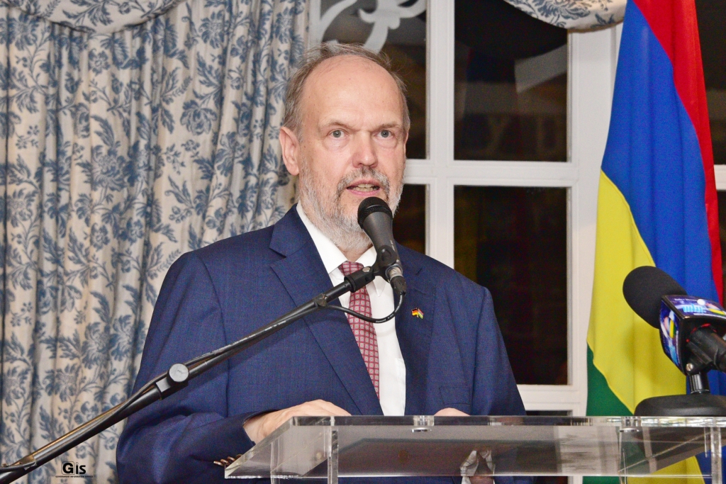 German Ambassador hails Mauritius-Germany bilateral relations