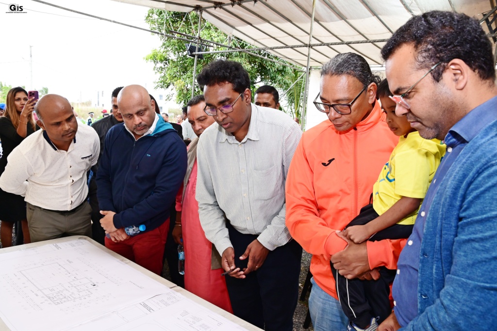 Groundbreaking ceremony held for New Civic Hall in Morcellement Desplaces