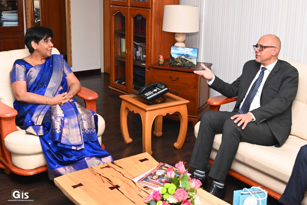 High Commissioner of the Republic of Cyprus to Mauritius meets VPM ...