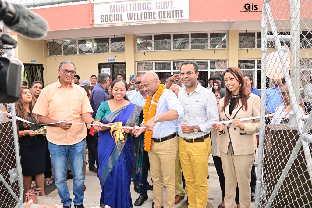 Inauguration of Mini Soccer Pitch at Mare Tabac