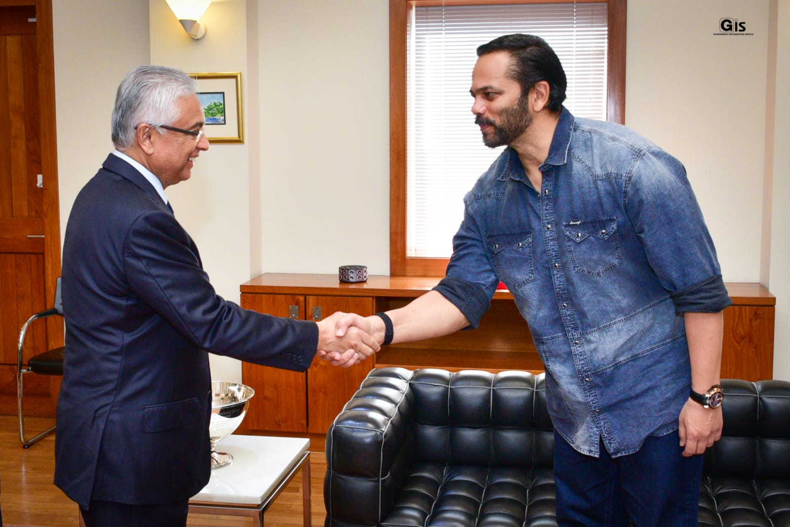 Indian Film Director Rohit Shetty pays courtesy call on Prime Minister