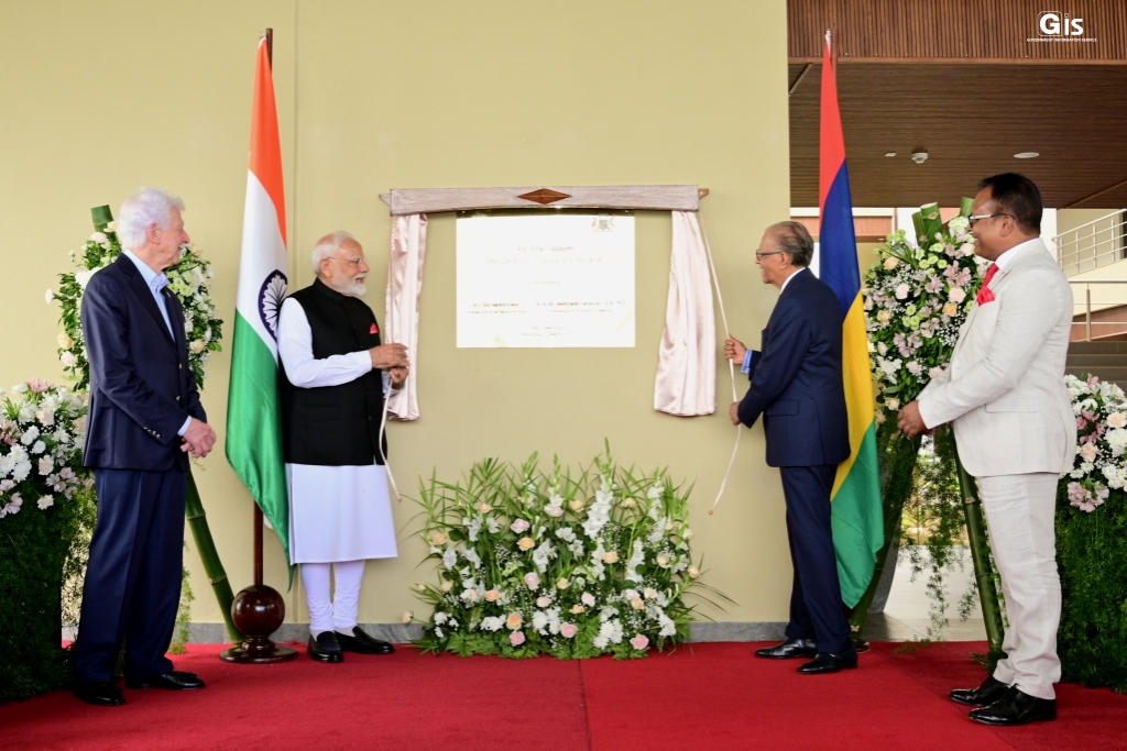 Indian and Mauritian Prime Ministers inaugurate Atal Bihari Vajpayee ...