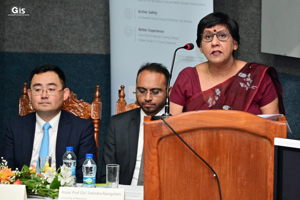 Innovative Solar Energy Laboratory set up at the University of Mauritius