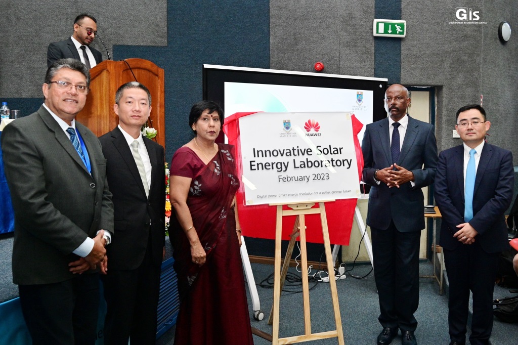 Innovative Solar Energy Laboratory set up at the University of Mauritius