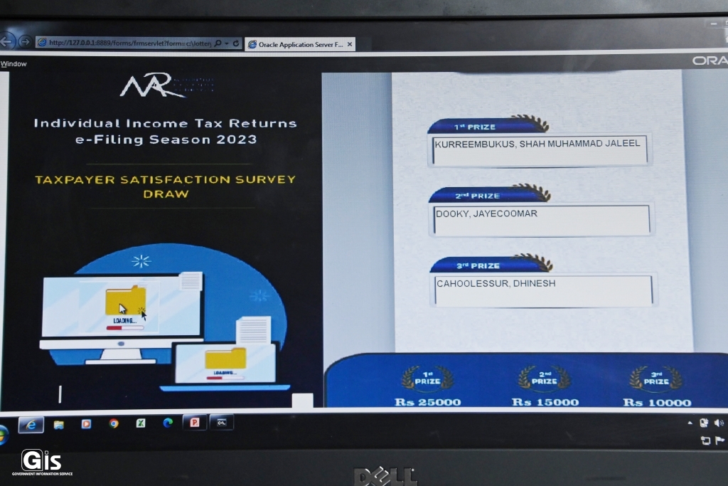 MRA's Taxpayer Satisfaction Survey draw 2023 designates three winners