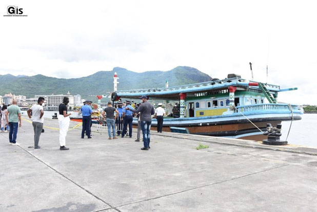 Maritime surveillance: Suspicious fishing vessel apprehended by CGS ...