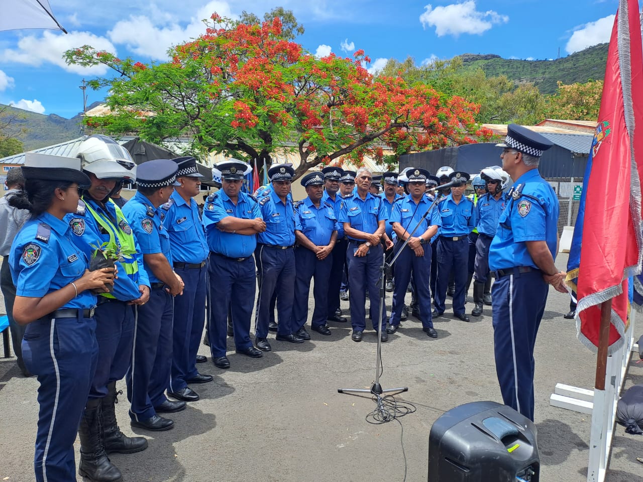 Mauritius Police Force organises blood donation activity