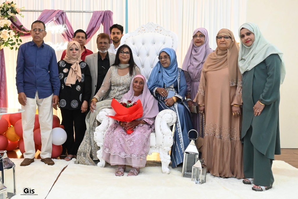 Mauritius welcomes a new centenarian, Mrs Bibi Aïssah Najurally