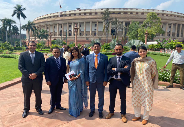 Members of Parliament attend the Gen-next Democracy Network Programme ...