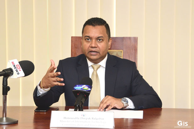 Minister Balgobin gives an overview of achievements and future projects ...