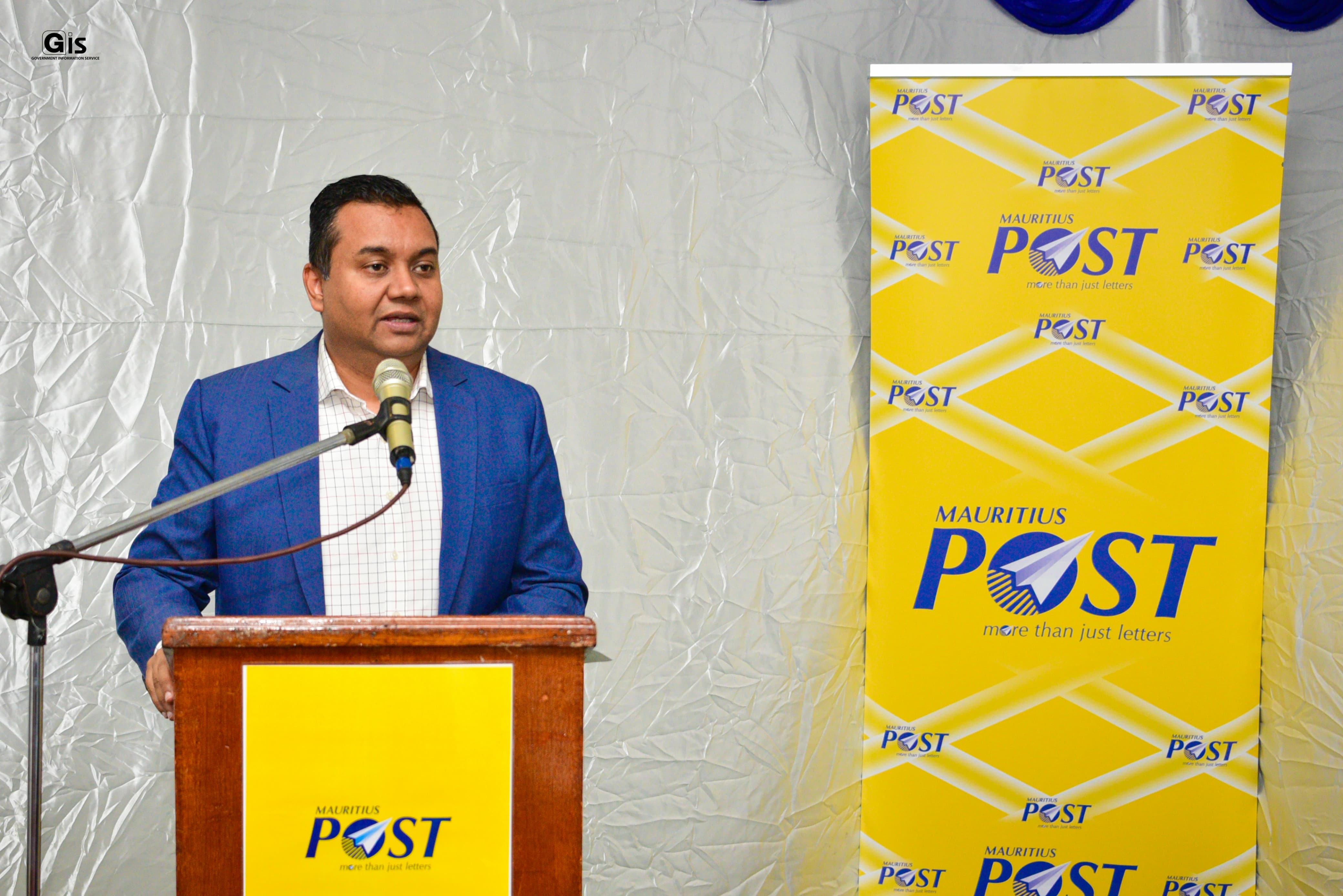Minister Balgobin officially opens the Brisée Verdière Mauritius Post ...