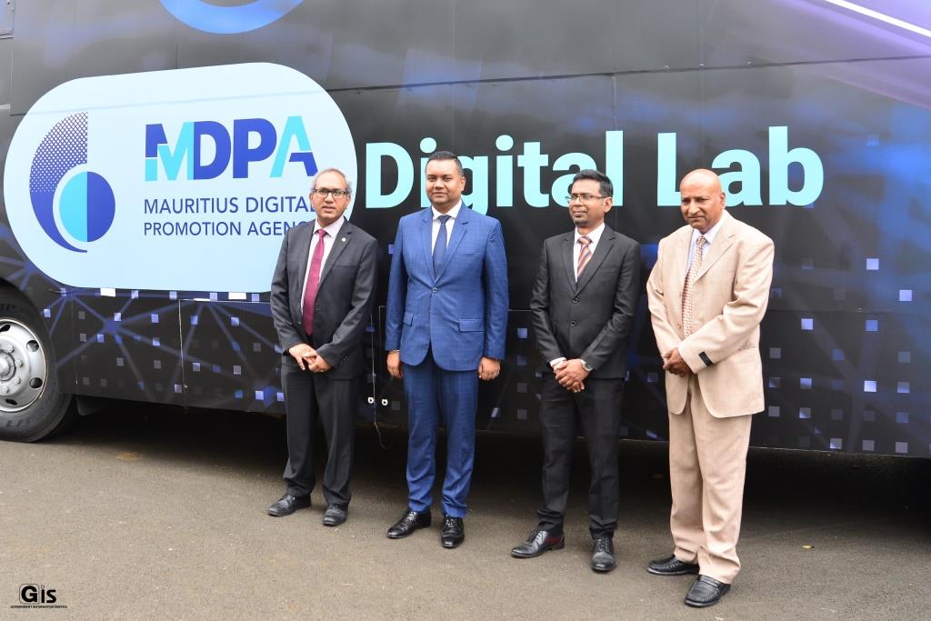 Minister Balgobin unveils new branding of the Mauritius Digital ...