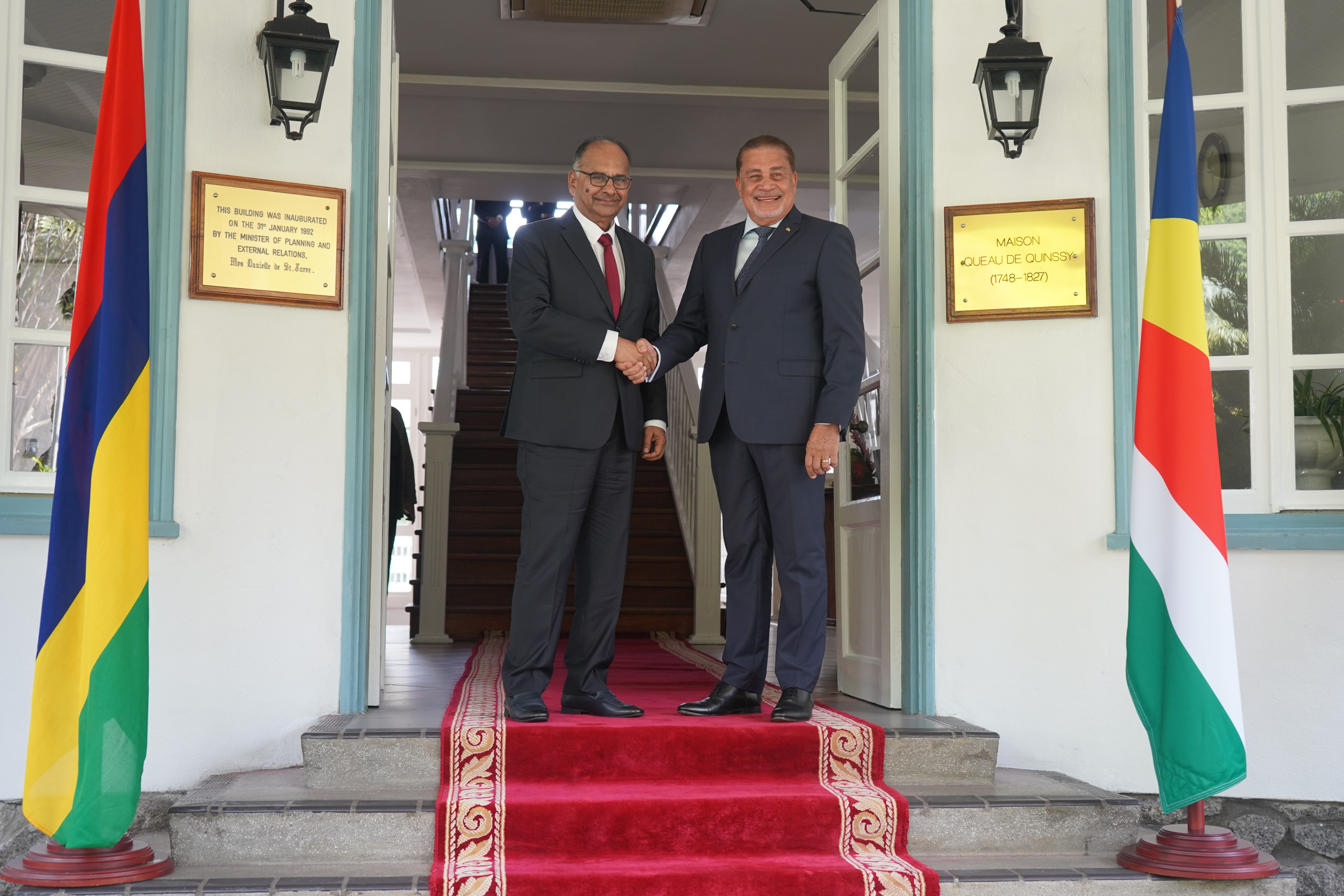 Minister Ganoo attends the 13th Session of the Mauritius-Seychelles ...