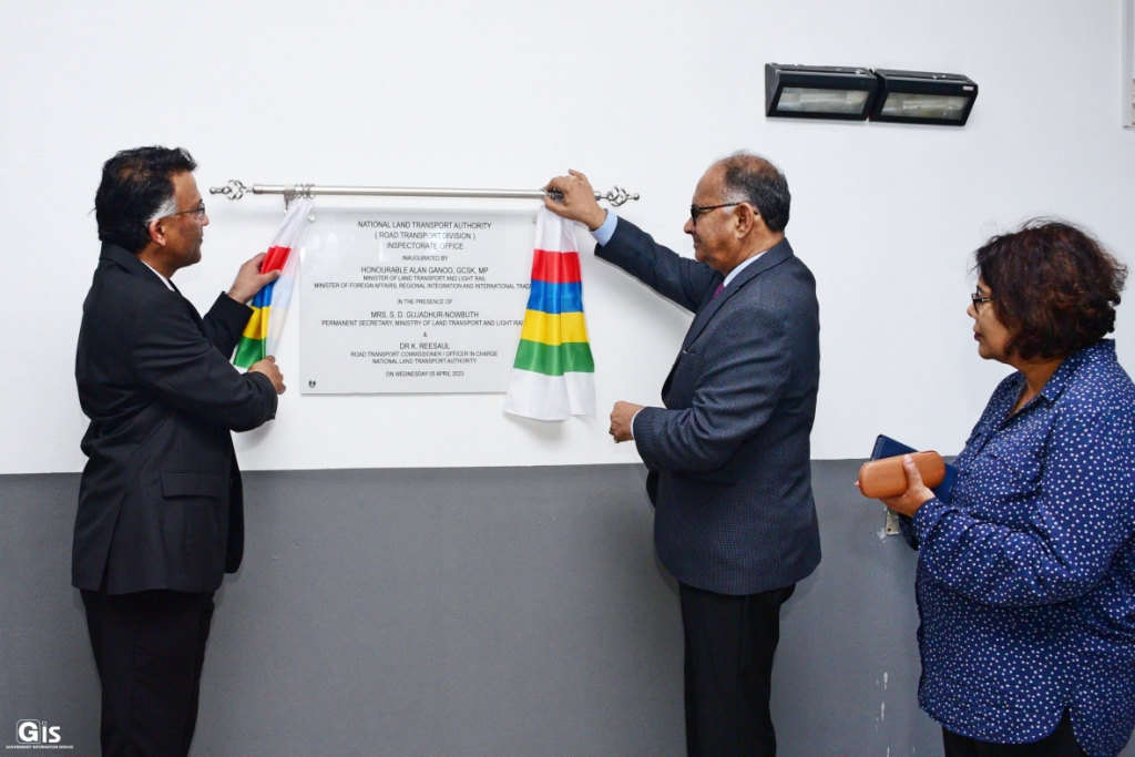 Minister Ganoo inaugurates National Land Transport Authority ...