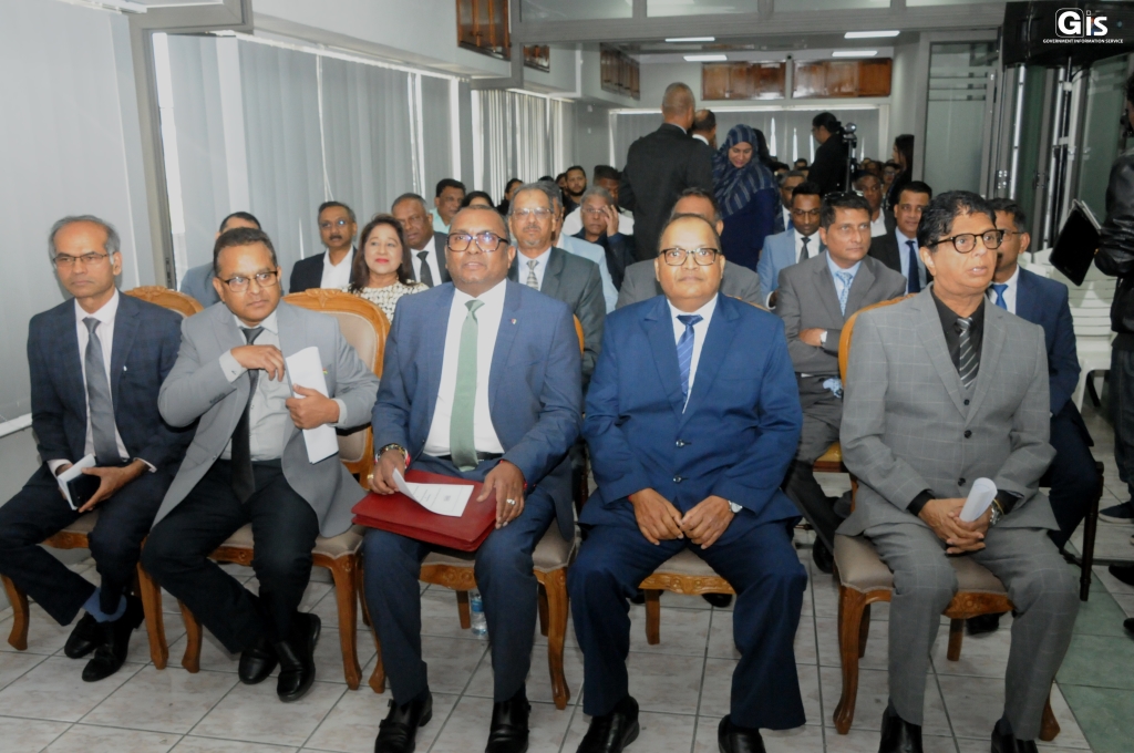 Minister Padayachy inaugurates refurbished DBM Head Office