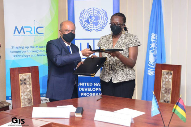 MoU signed to promote strategic collaboration between the MRIC and the UNDP