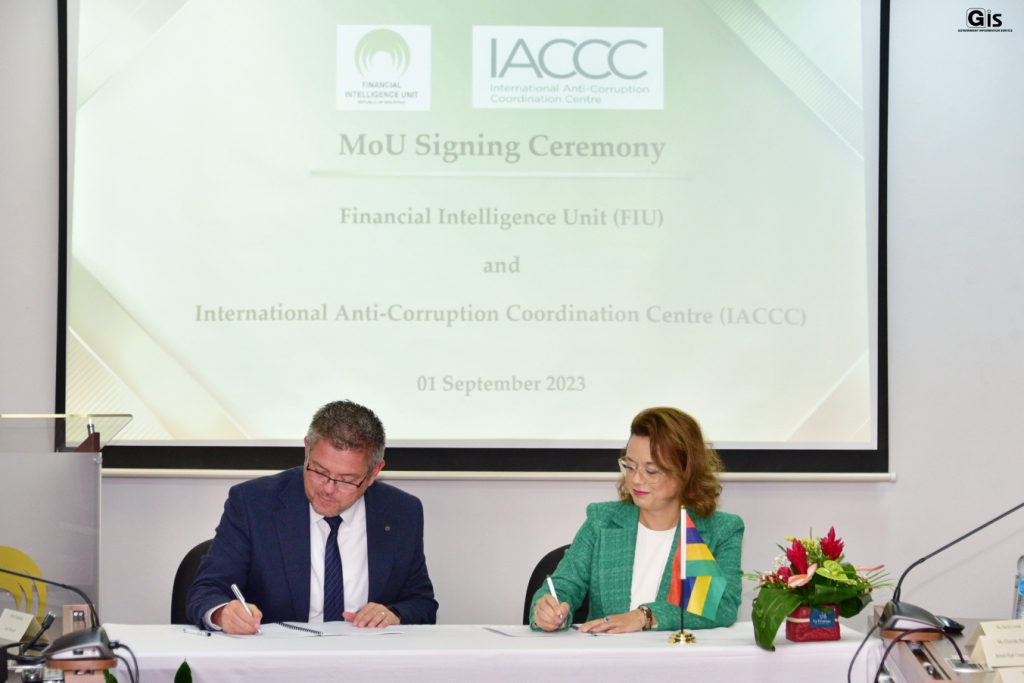 MoU signed to reinforce collaboration between Financial Intelligence ...