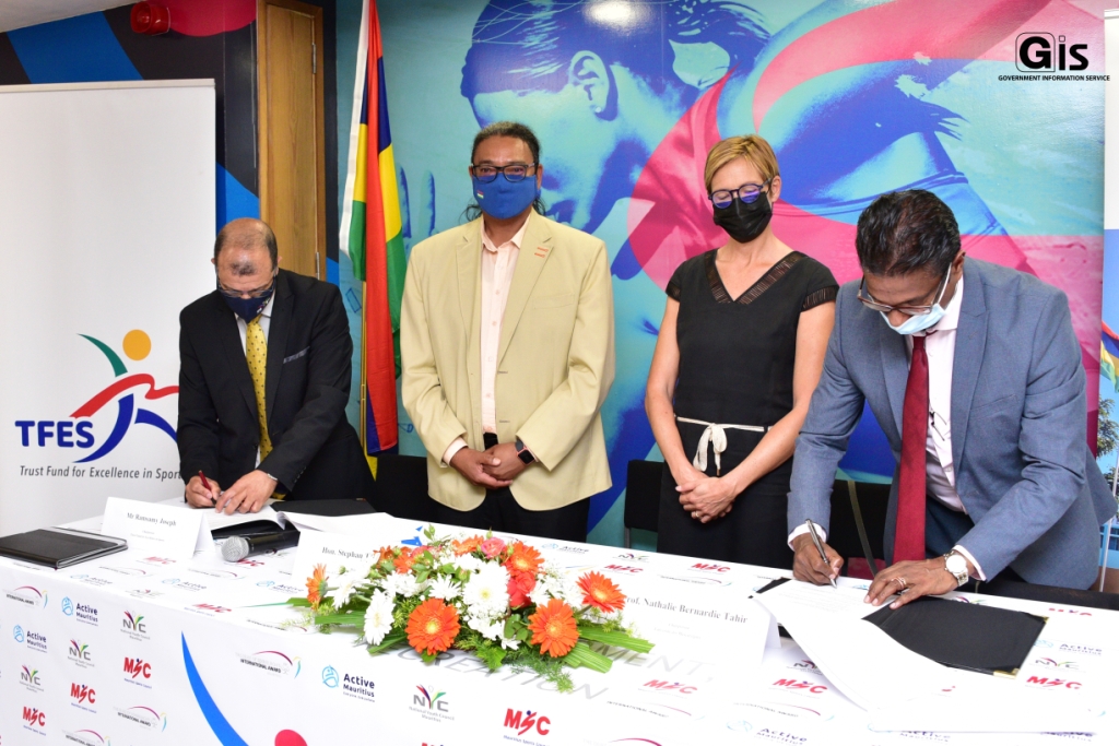 MoU signed to support elite athletes in their sports development and ...