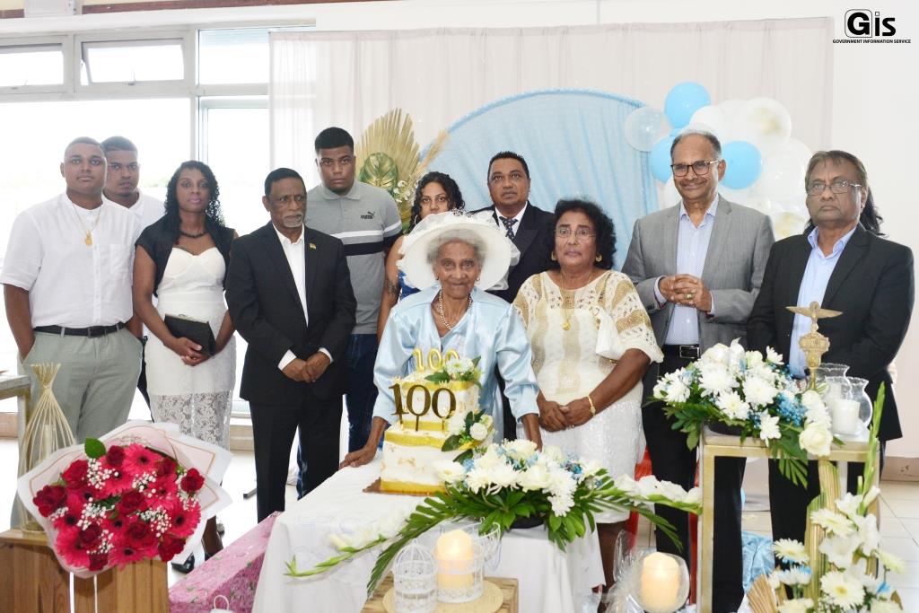 Mrs Marie Antoinette Joseph celebrates her 100th birthday