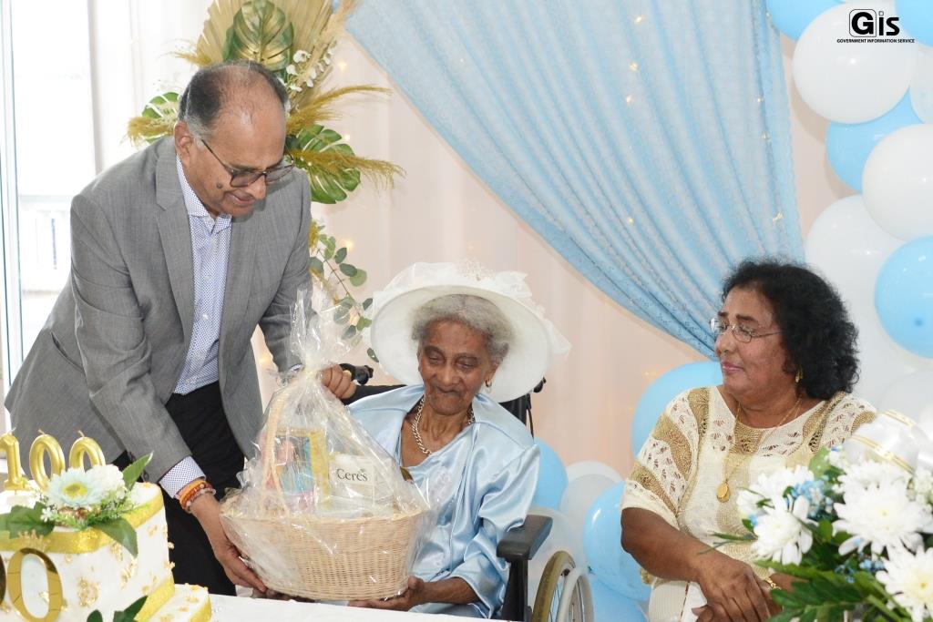 Mrs Marie Antoinette Joseph celebrates her 100th birthday