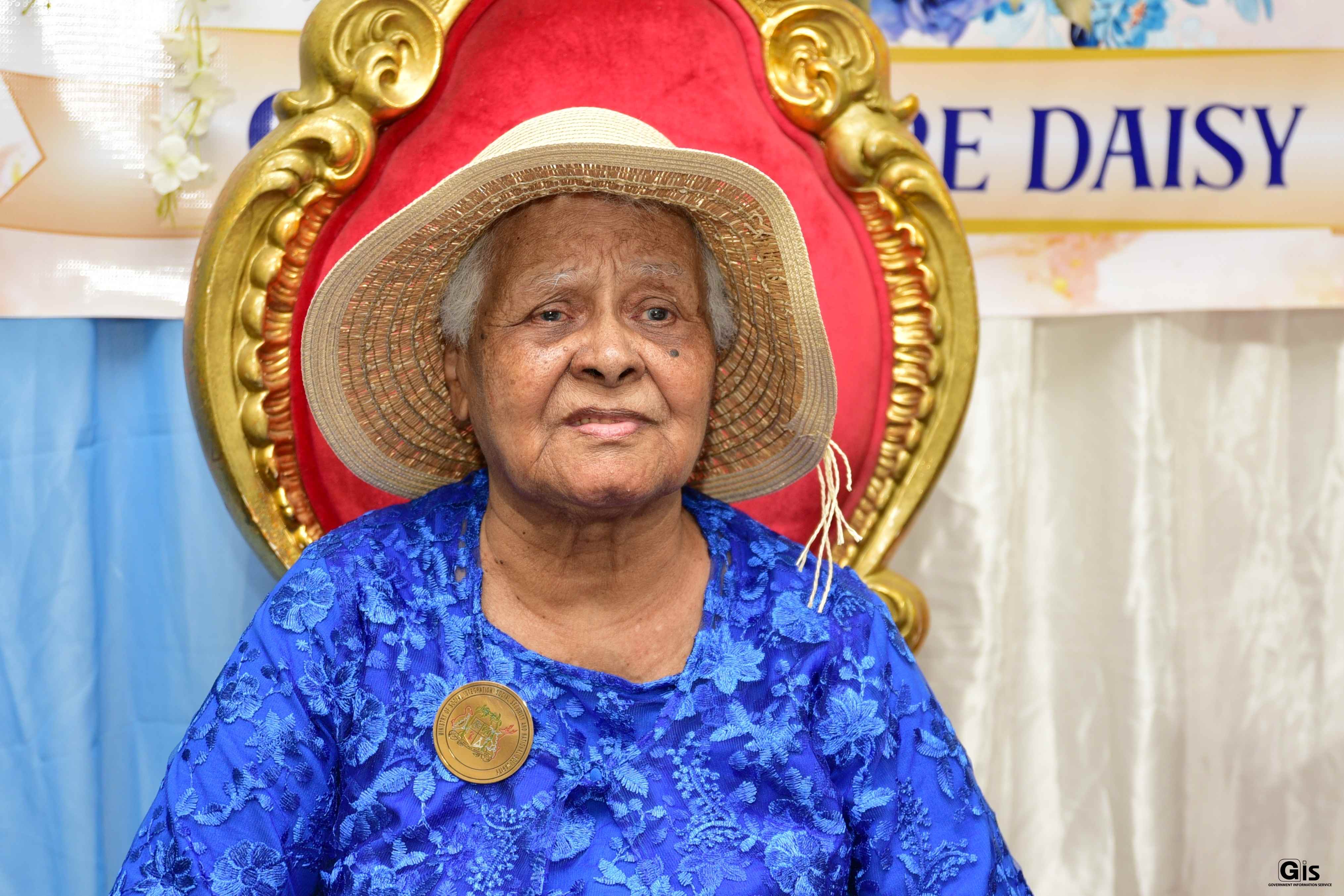 Mrs Marie Daisy Ricaud joins the list of centenarians