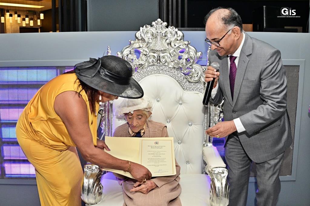 Mrs Marie Jeanne Florence Coindreau joins the centenarian club