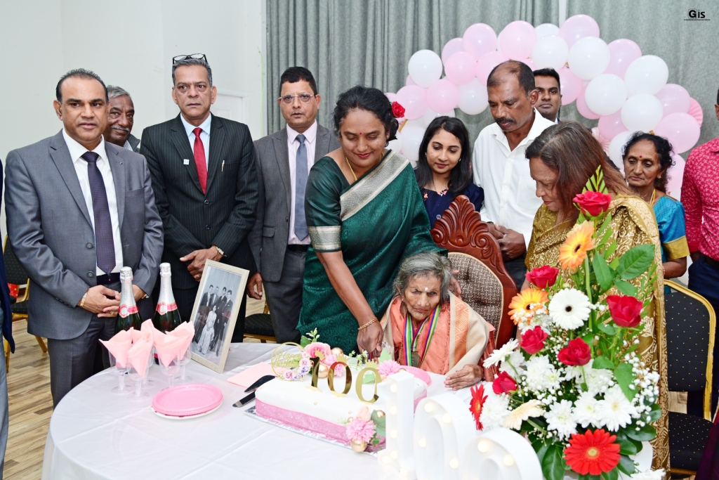 Mrs Pyramah Ramiah honoured as Mauritius’ latest centenarian