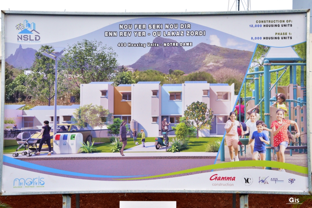 NSLD Notre Dame social housing project: DPM Obeegadoo lays foundation stone