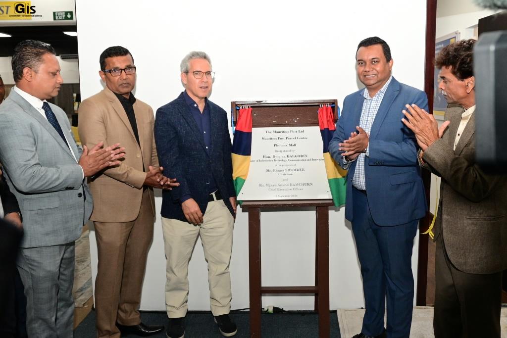 New Mauritius Post Parcel Centre inaugurated in Phoenix Mall