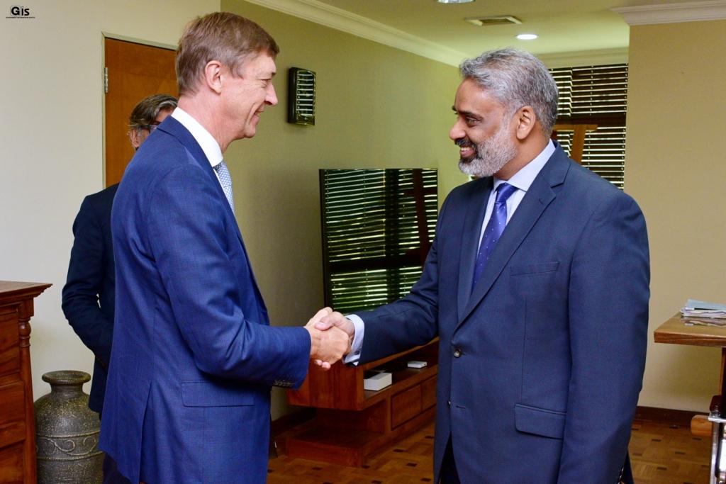 Newly appointed EU Ambassador to Mauritius calls on Minister Gobin