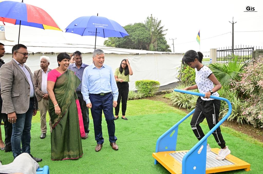 Outdoor Gym inaugurated at Quartier Militaire Social Welfare Centre