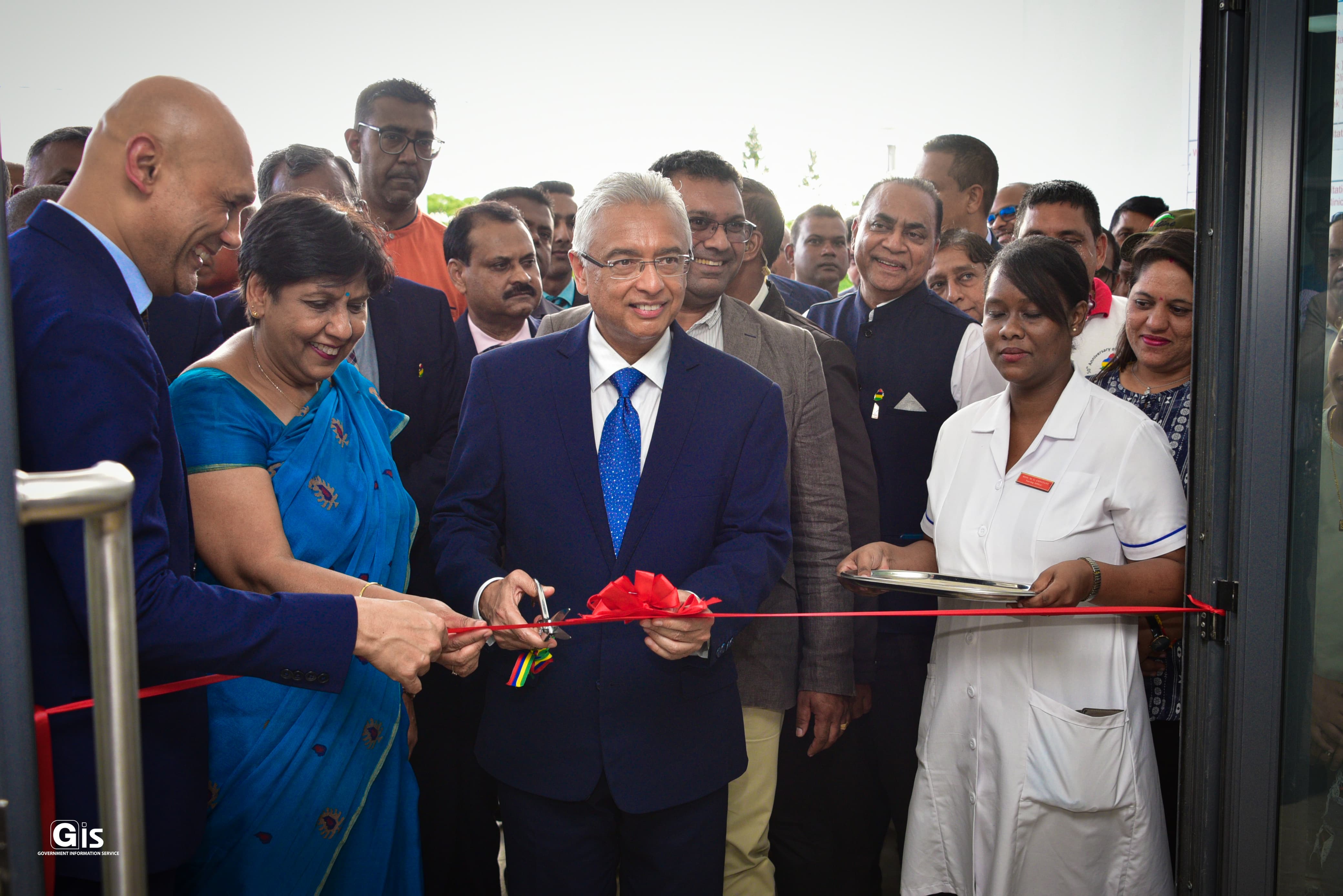 PM Jugnauth inaugurates new Quartier Militaire Mediclinic
