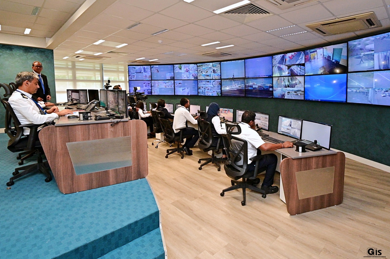 PM Jugnauth inaugurates the Port Surveillance Command Centre of the ...